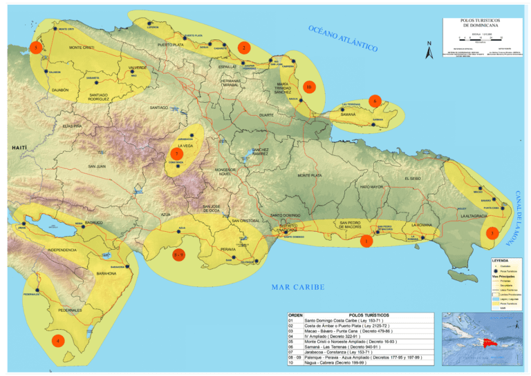 Polos turísticos de República Dominicana